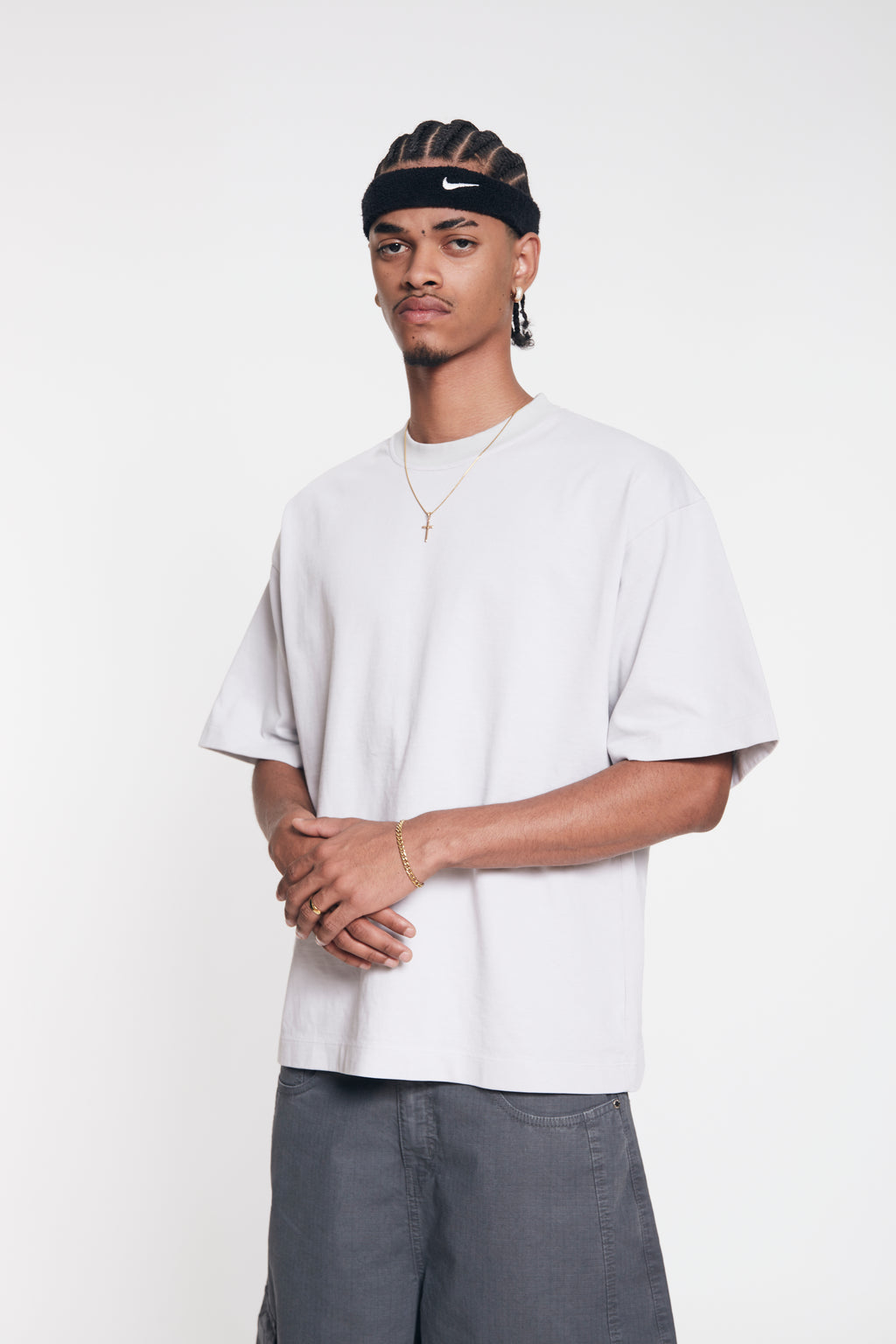 Heavyweight Oversized Tee - Glacier Blue – Rivervons